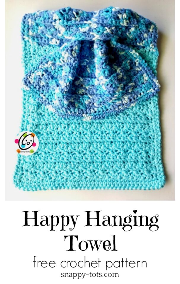 Free Pattern: Happy Hanging Towel - Snappy Tots