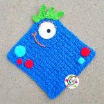 Free Pattern: Monster Washcloth - Snappy Tots