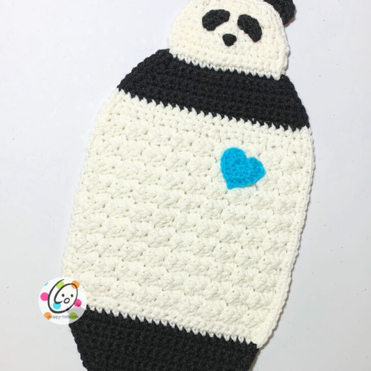 Panda Backpack Crochet Pattern - snappy tots