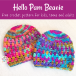 Free Pattern: Hello Pam Beanie - Snappy Tots