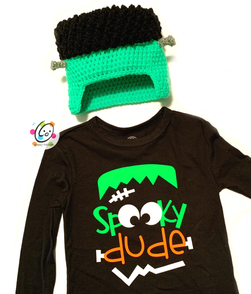 Cricut Craft: Spooky Frank Dude - snappy tots