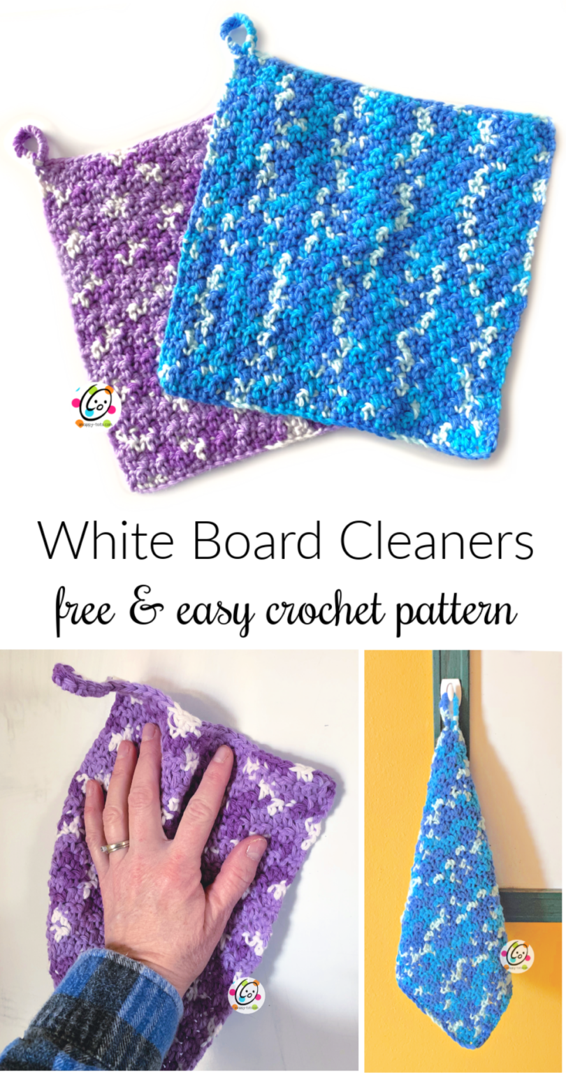 Free Pattern: White Board Cleaners - Snappy Tots
