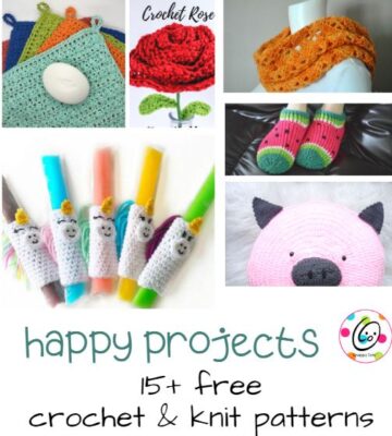 Free pattern: Happy Day Scarf - snappy tots