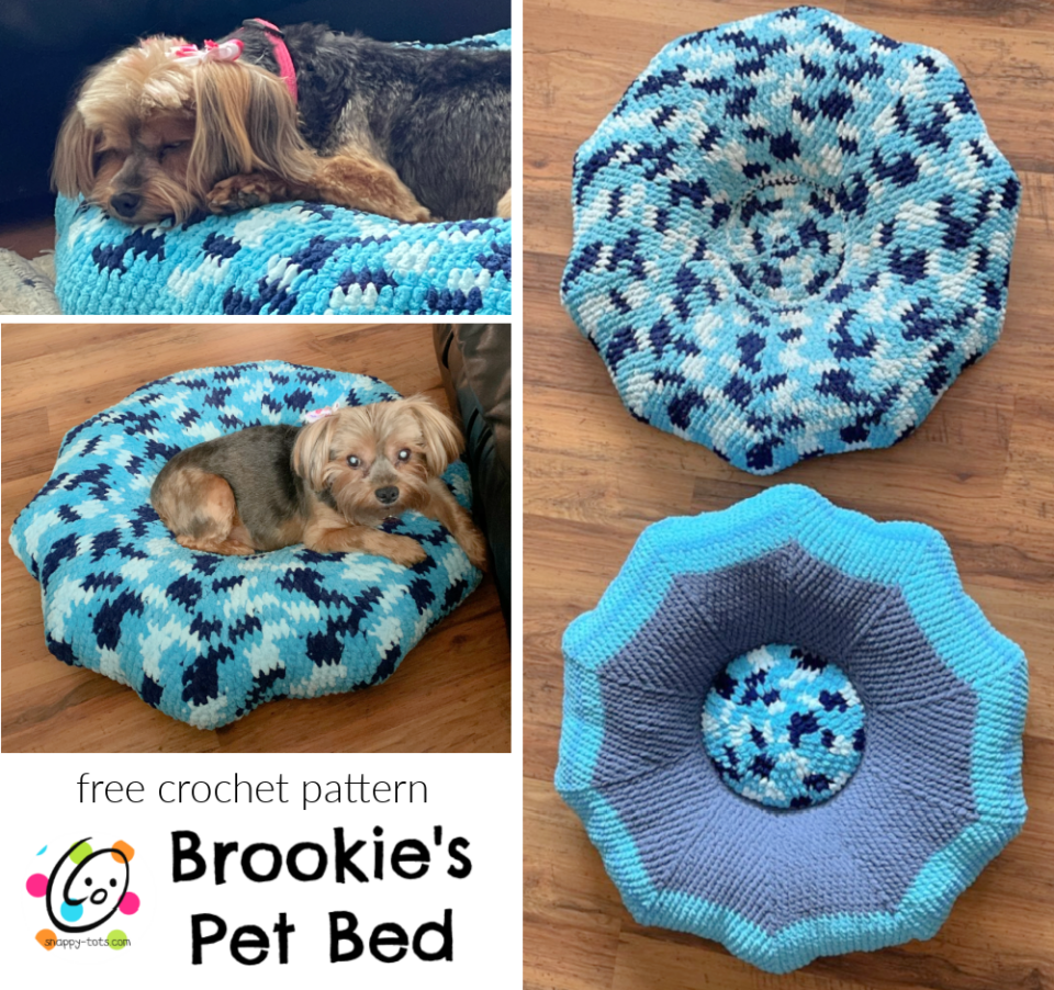 Free Pattern: Brookie’s Pet Bed - Snappy Tots