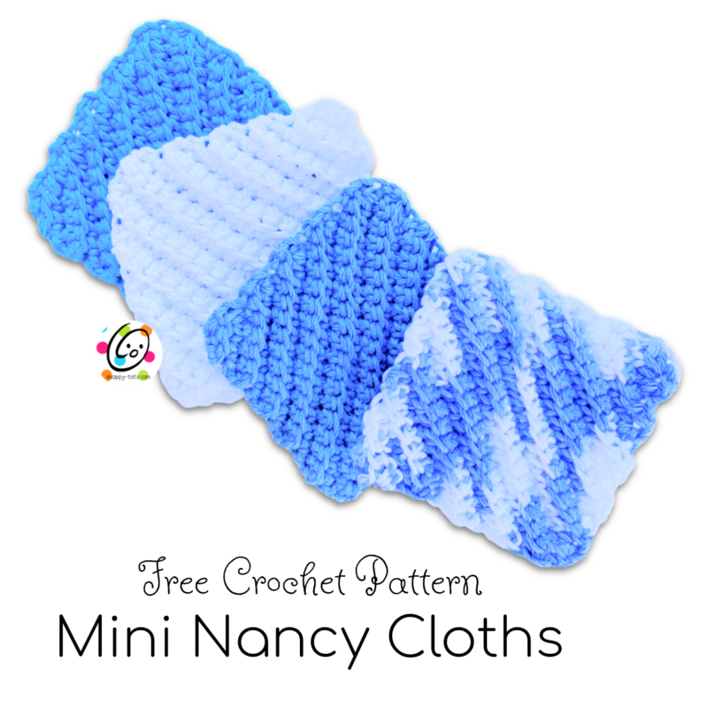 Free Pattern: Mini Nancy Cloths - Snappy Tots