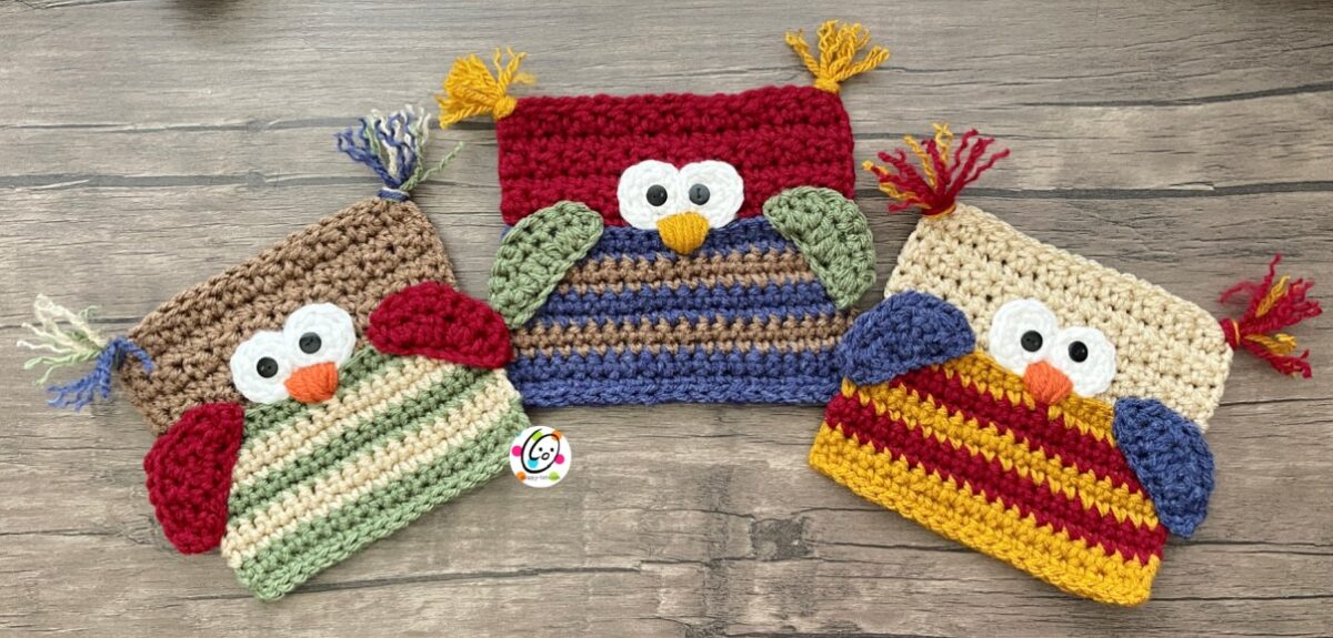 Free Pattern: Whoooz Mug Rug - Snappy Tots