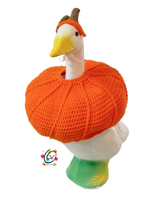 Free Pattern: Pumpkin Goose Set - Snappy Tots