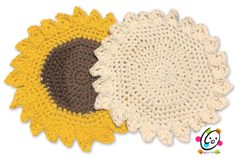 Weekly Wash #35: Kitchen Sunflower Cloths - Snappy Tots