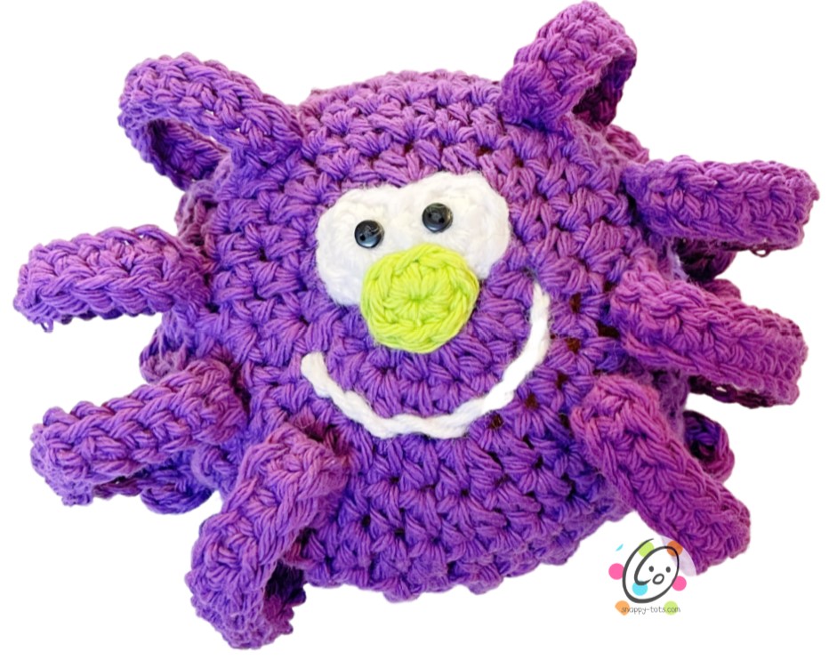 Weekly Wash #42: Spider Scrubbies - Snappy Tots