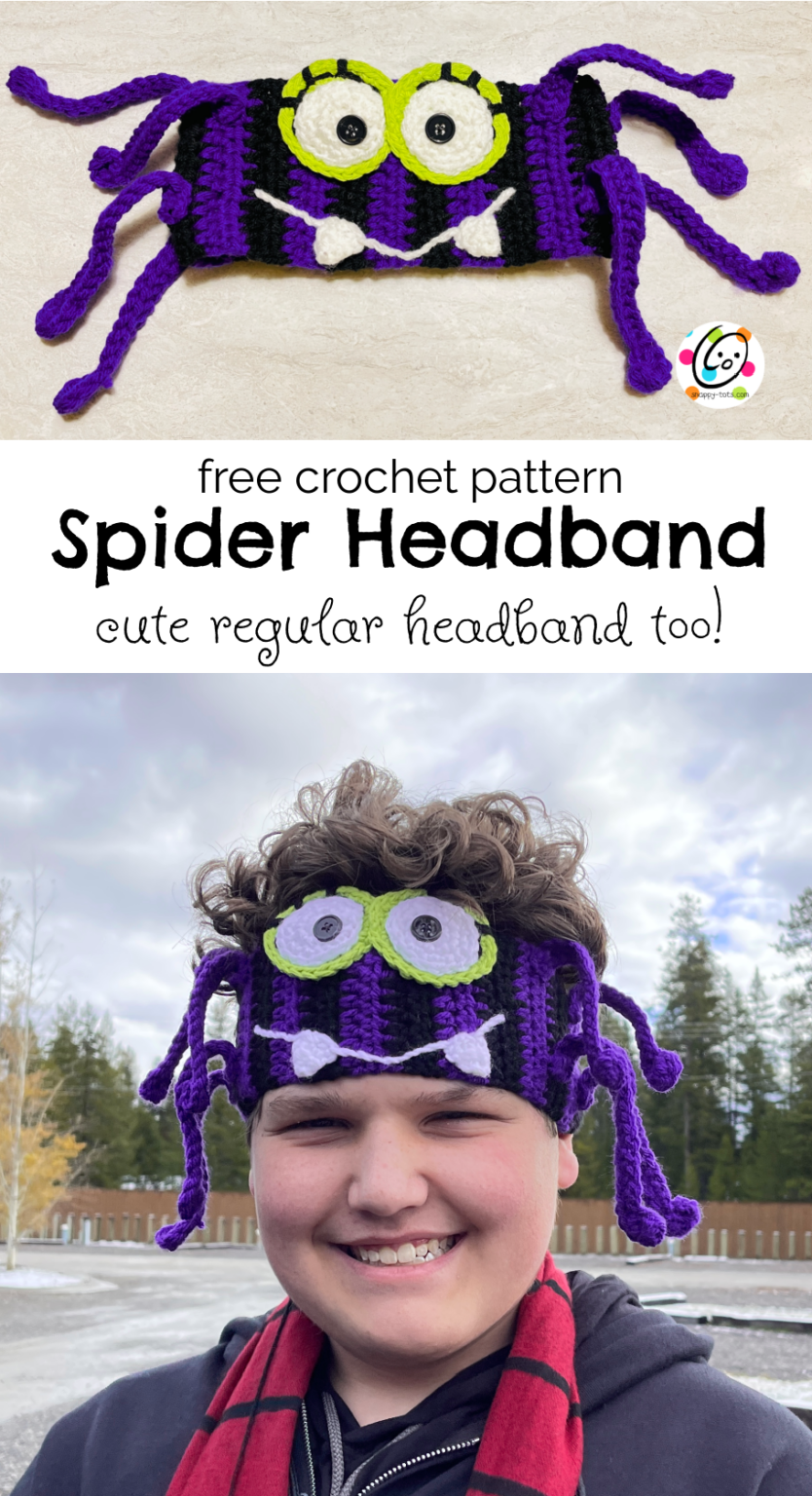 Free Pattern: Spider Headband, for everyday too