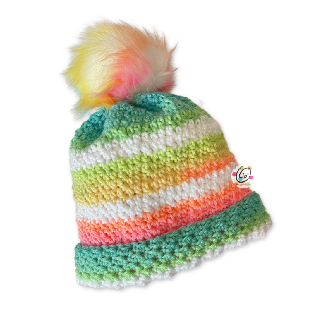 Free Pattern: Happy Day Beanie - Snappy Tots