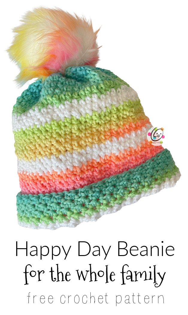 Free Pattern: Happy Day Beanie - Snappy Tots