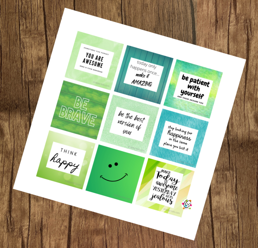 Free Printables: Mirror Messages - Snappy Tots