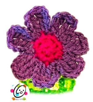 Free Pattern: Solar Flowers - Snappy Tots