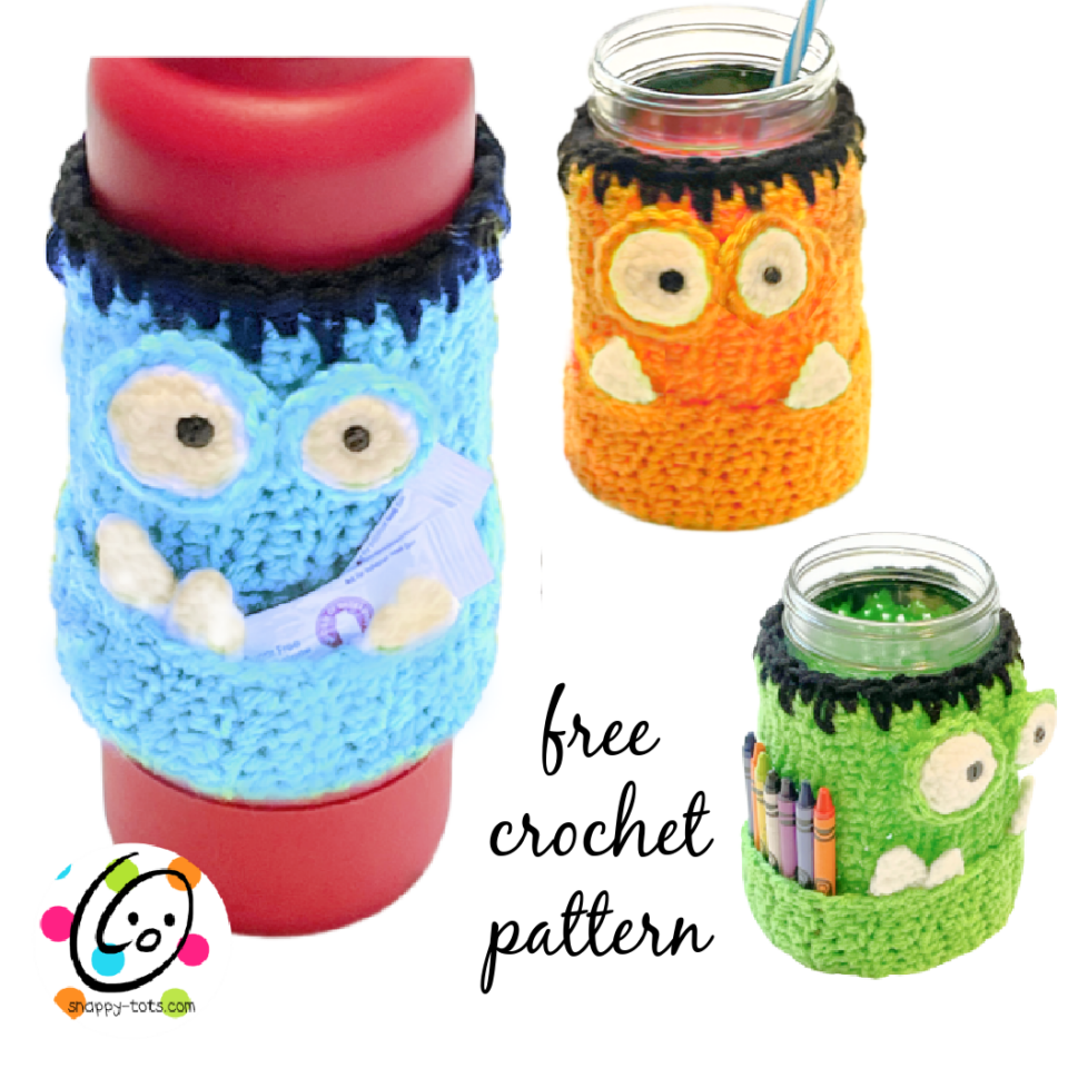 Free Pattern: Munchy Monster Wrap - Snappy Tots