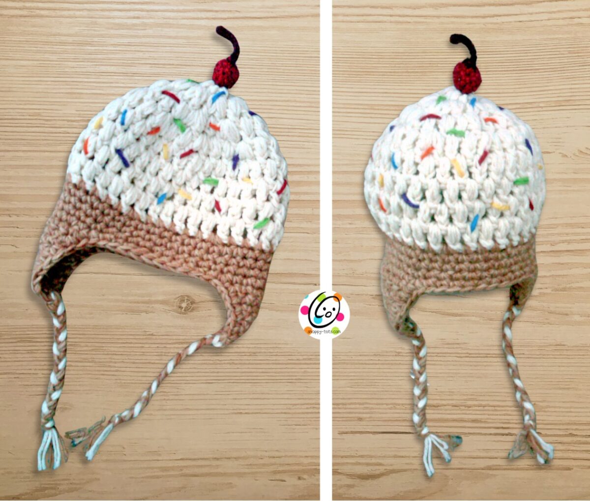 Free Pattern: Ice Cream Cupcake Hat - Snappy Tots