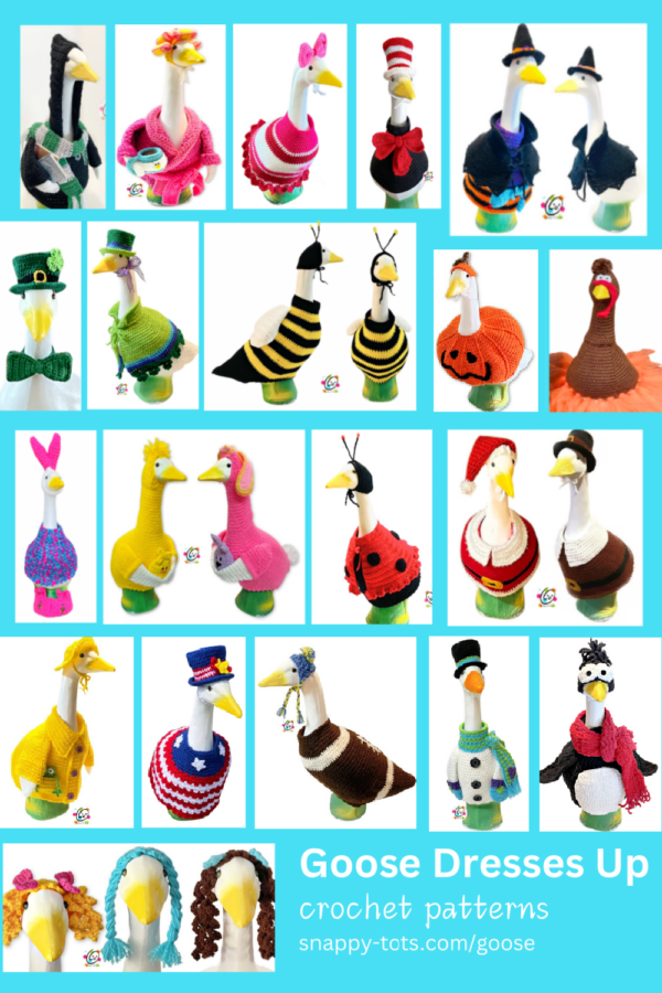 Goose Dresses Up - Snappy Tots