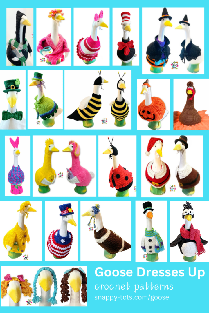 Goose Dresses Up - Snappy Tots