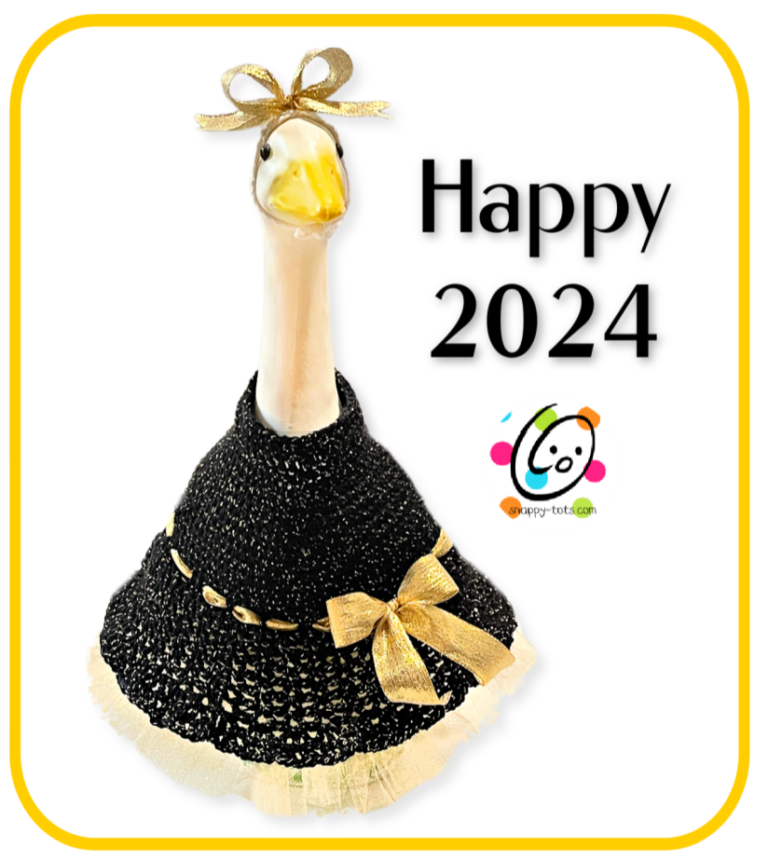 Free Pattern: Party Going Goose