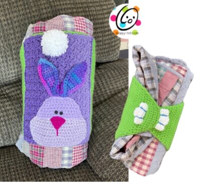 Free Pattern: Snuggle Bunny Wrap - Snappy Tots