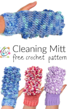 Free Pattern: Cleaning Mitt - Snappy Tots